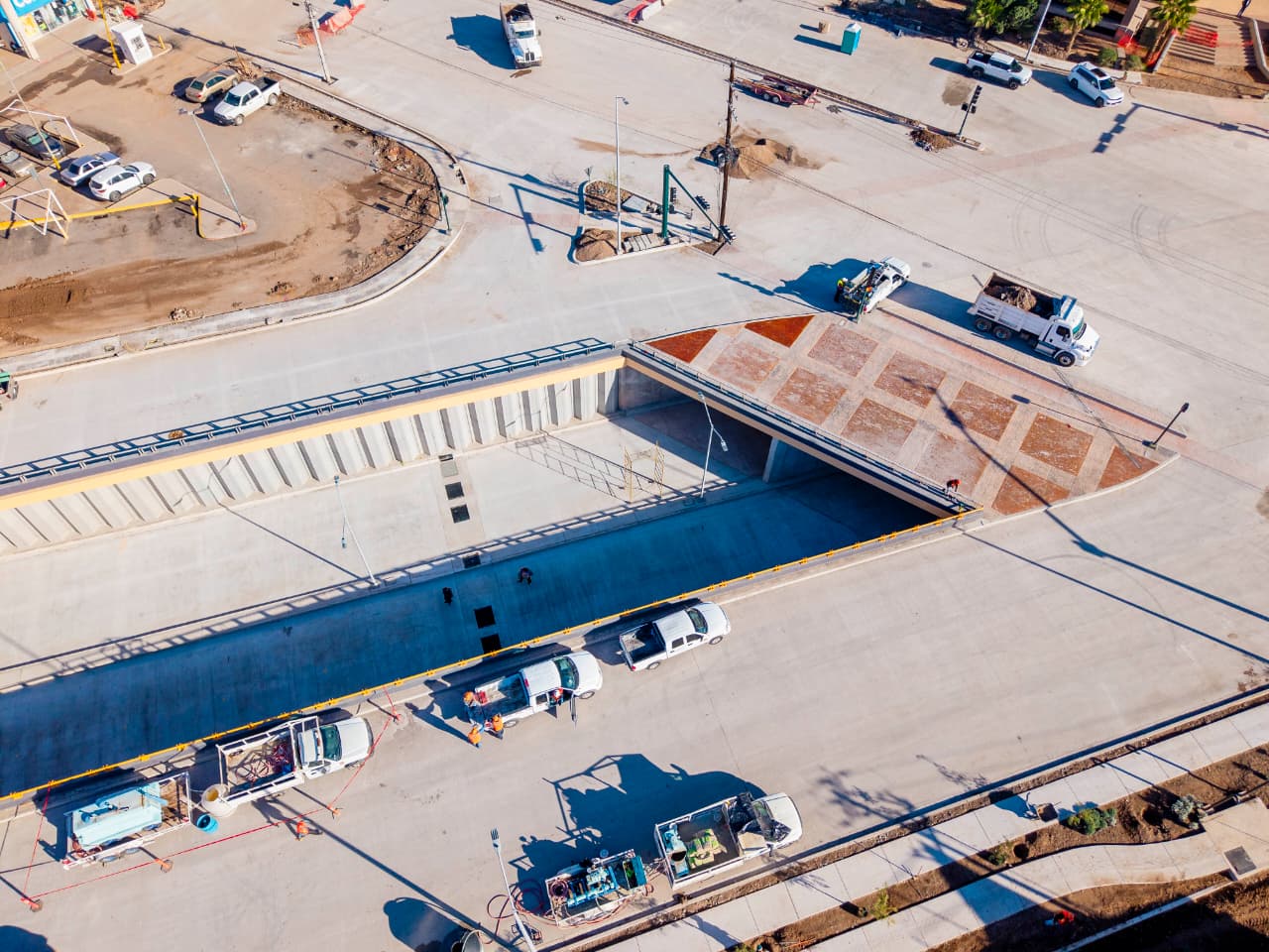 Casi listo el paso a desnivel de Colosio y Solidaridad, afirmó Toño ...